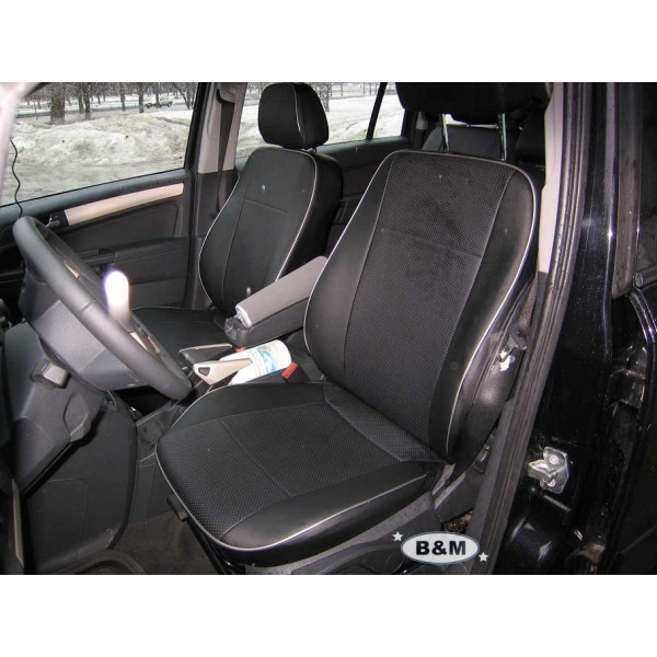 Авточехлы BM для Opel Zafira B в Саратове - купить чехлы на Опель Зафира Б